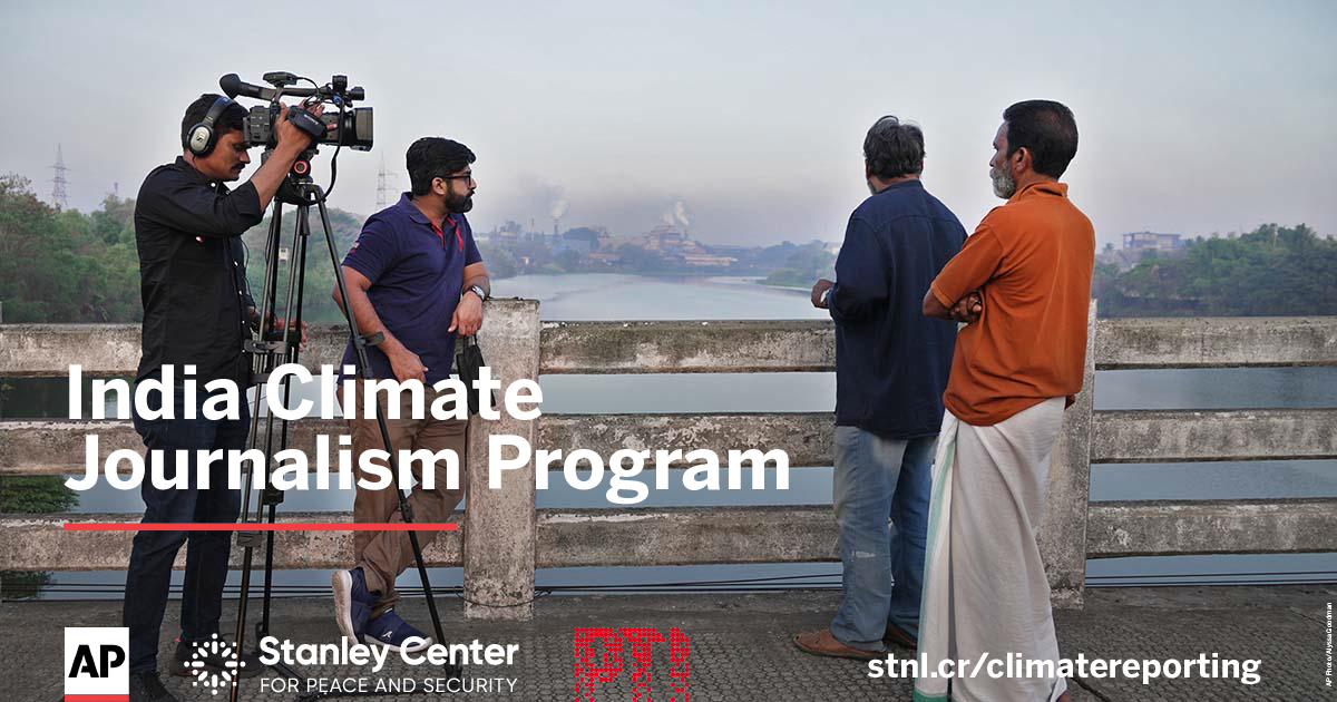 PTI Journalists - India Climate Journalism Program